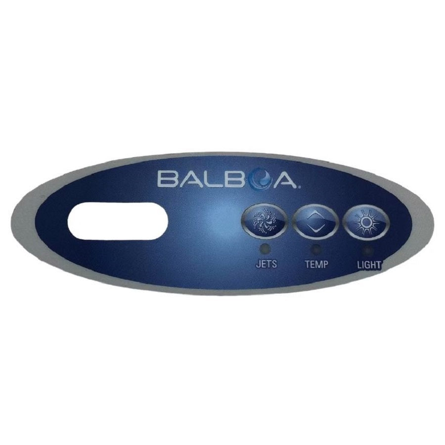 Balboa® VL200 3-Button Overlay | Spa Topside Control Sticker for Jets ...