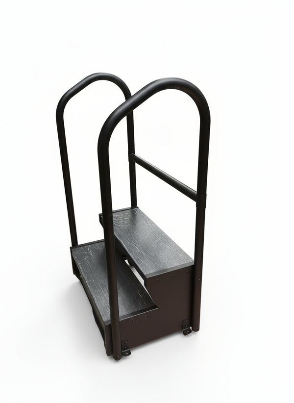 Spa 2 Tier Step with Dual Handrails Height 1.3M – Spapartsonlineau