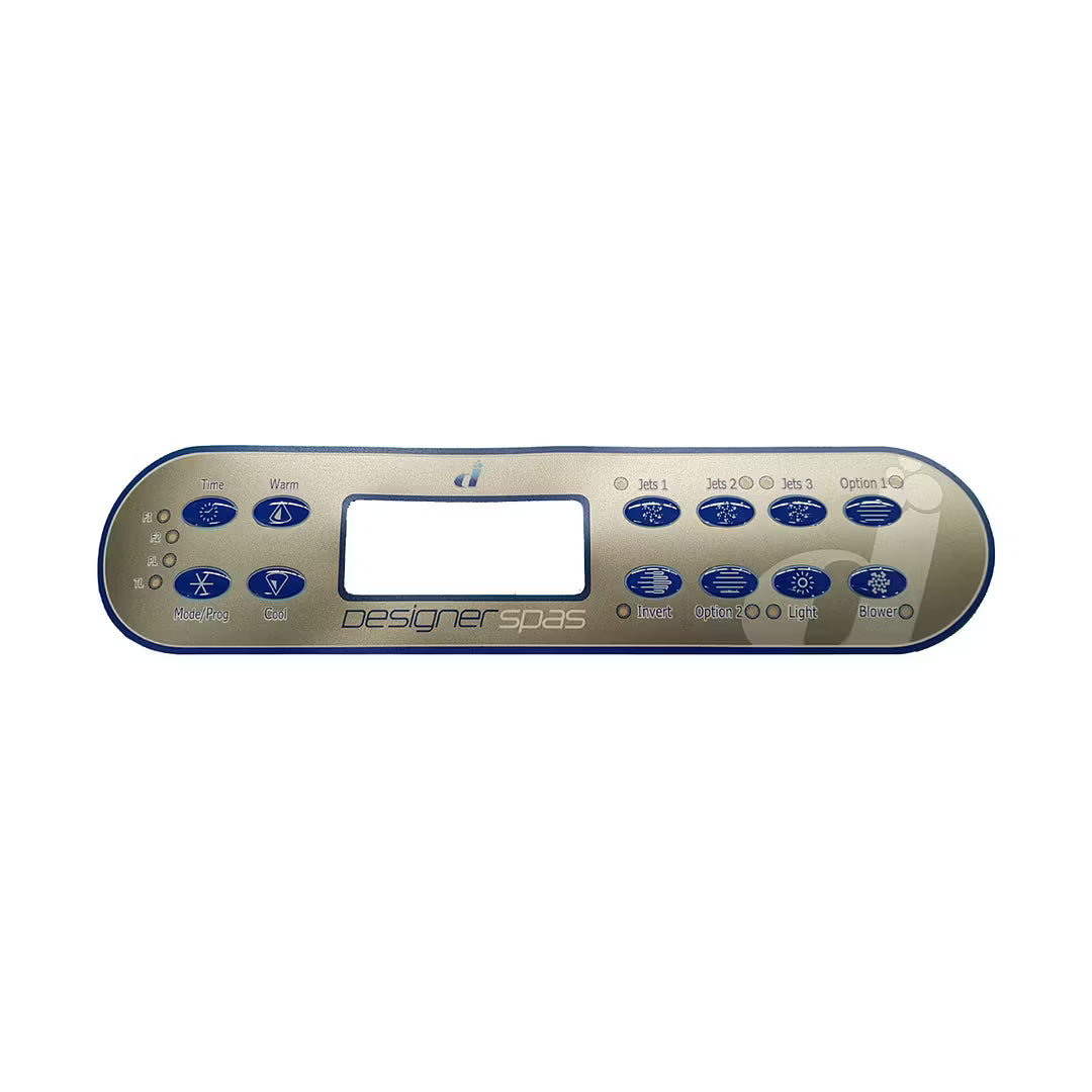 Balboa ML900 Spa Overlay – Replacement Keypad Decal for ML900 Control ...